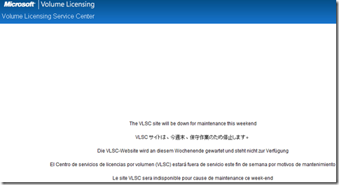 Microsoft Volume Licensing Service Centre (VLSC) – Cloudy with a chance ...